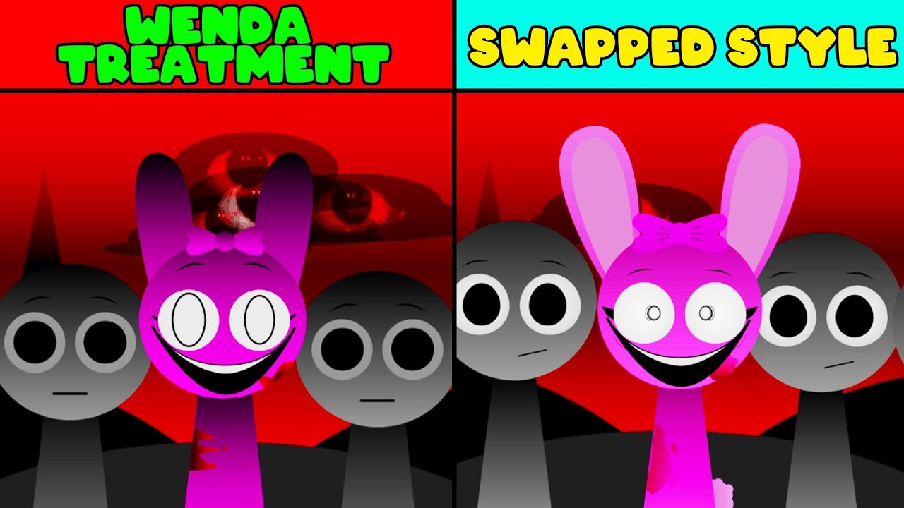 Incredibox Sprunki Wenda Treatment Normal VS Swapped Style: Which one ...