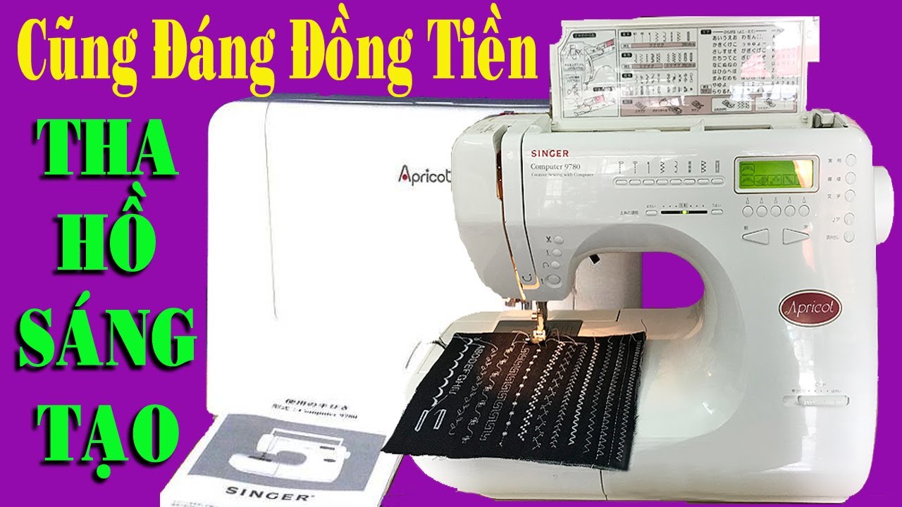 Sử dụng Máy may SINGER nội địa Nhật Kiểu Kỹ Thuật May Hai Lúa Ngành May ...