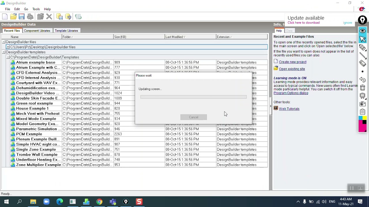 Lecturer 1 DesignBuilder software in Arabic (download & open) شرح كيفيه تحميل البرنامج وفتح ملف ...