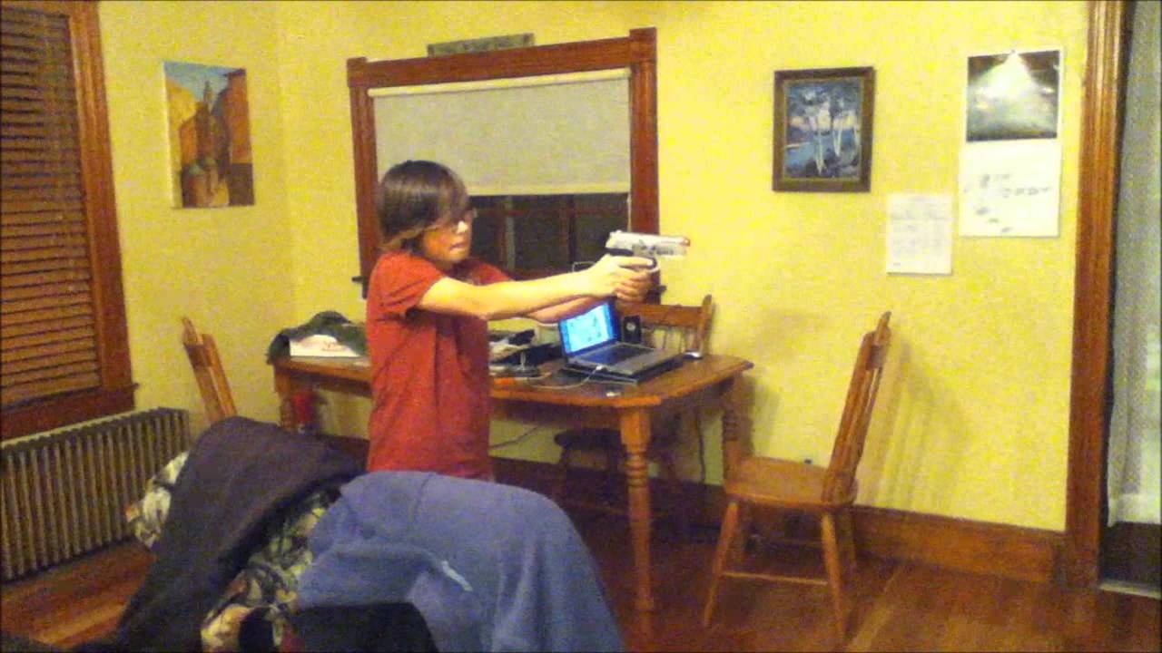 Gimp 2.6 muzzle flash - YouTube