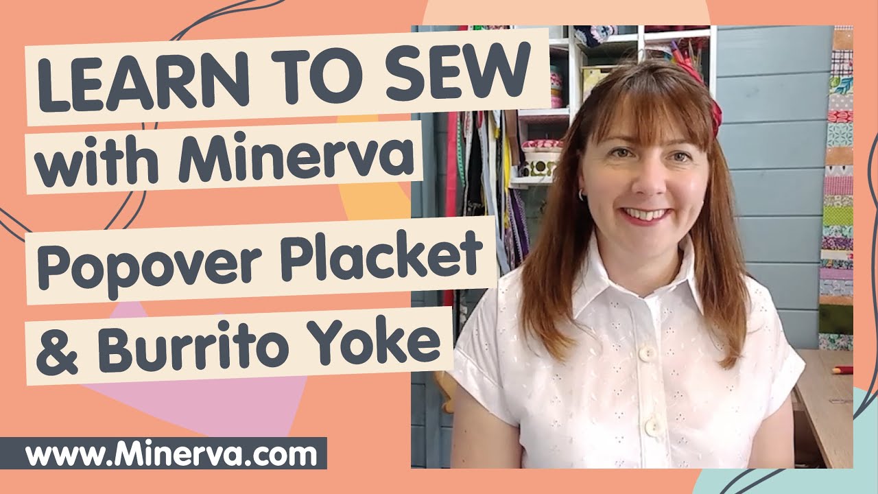 Learn to Sew – How to Sew a Popover Placket and a Burrito Yoke - YouTube
