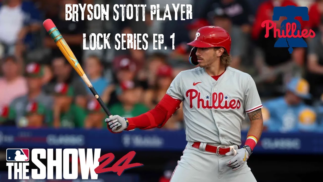 BRYSON STOTT PLAYER LOCK EP. 1 #MLB, #BRYSON STOTT, #MLBTHESHOW24, # ...