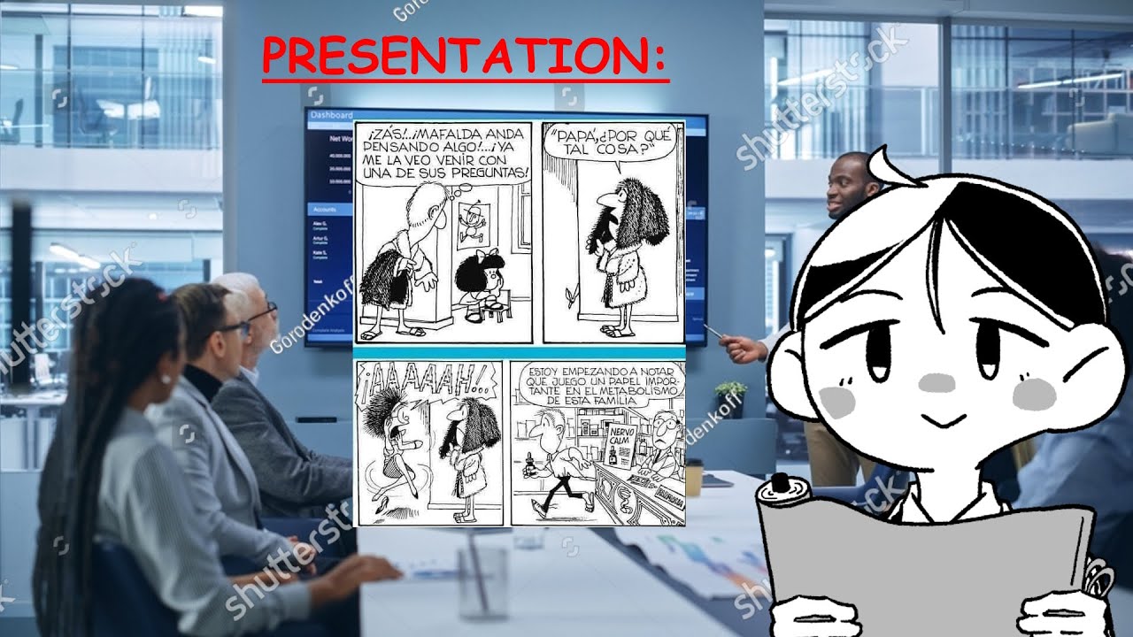 Small presentation, analyzing a fourth panel in a Comic Strip - YouTube