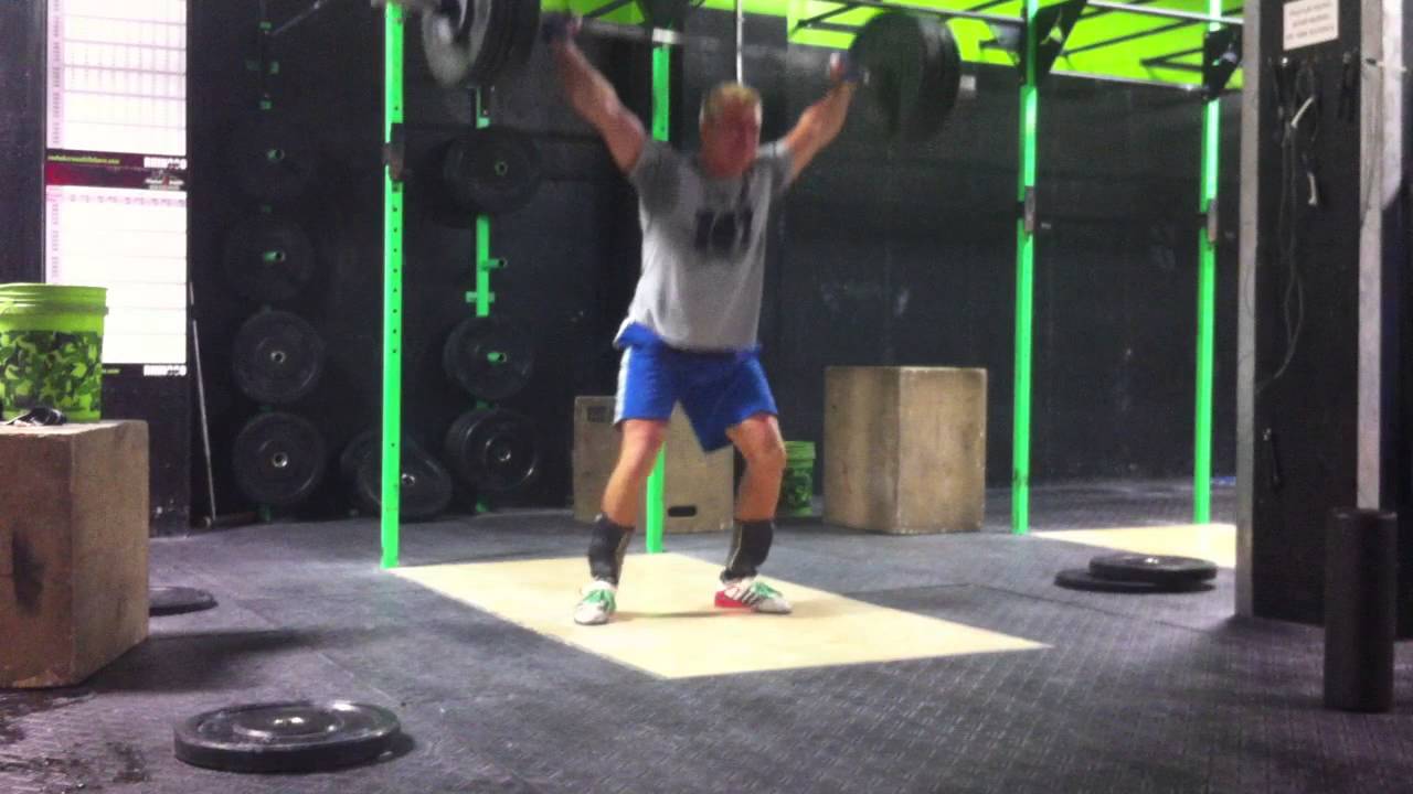 Hang power snatch + hang deep power snatch + hang snatch: 93 x 1+1+1 by ...