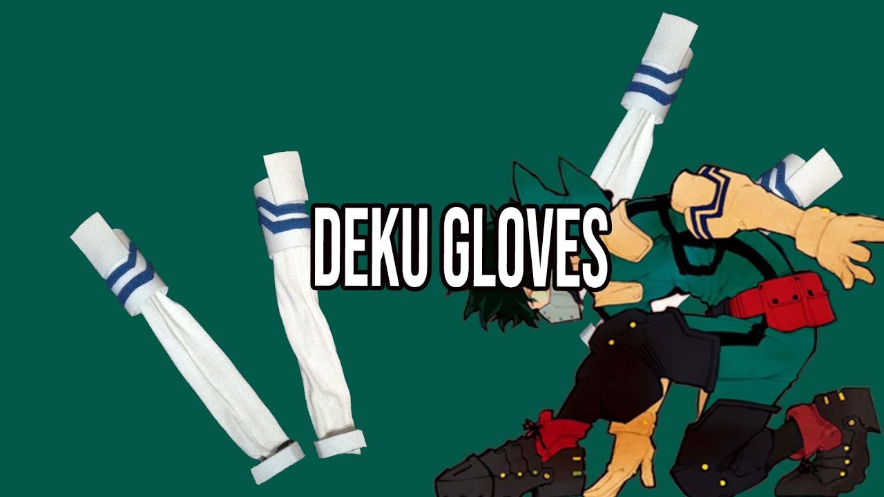 Diy Deku's Gloves - YouTube