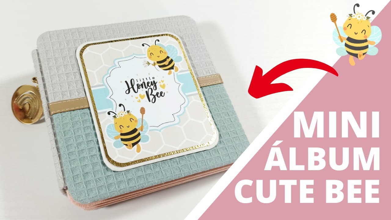 INSPIRACIÓN: Mini álbum Cute Bee (Colección Digital de Creative Fabrica ...