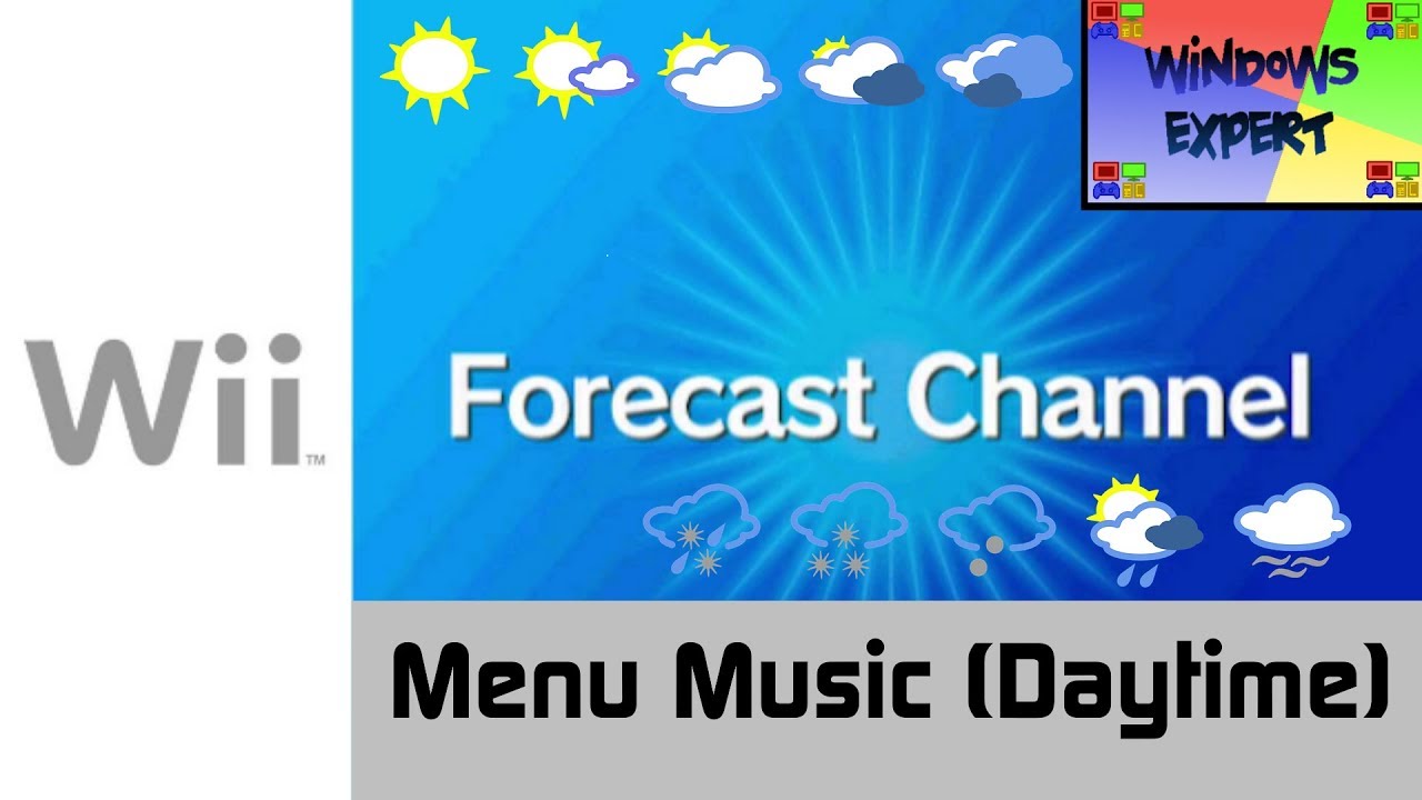 NINTENDO WII MUSIC - FORECAST CHANNEL MENU DAYTIME - YouTube