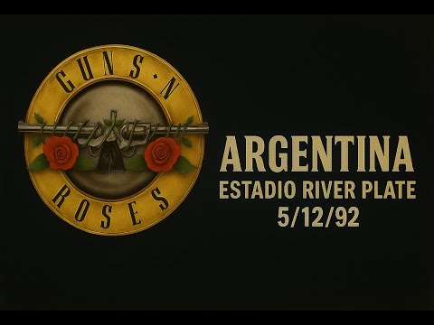 Guns N' Roses: "Live At Estadio River Plate", Buenos Aires, Argentina ...