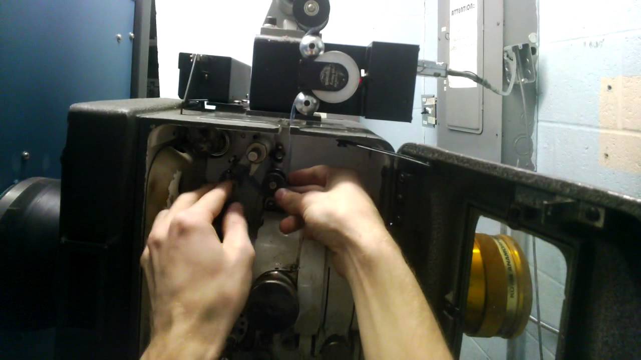 threading a projector - YouTube