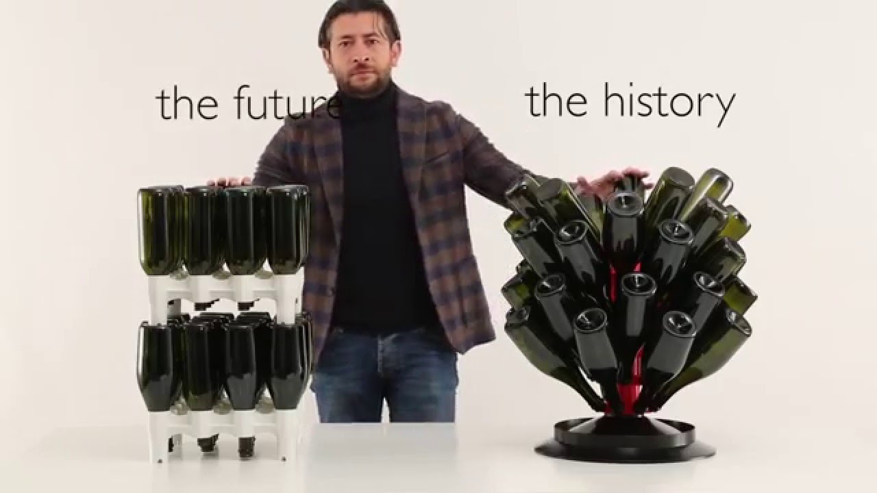 EASY DRAINER - The easy and fast way to drain and store bottles - YouTube