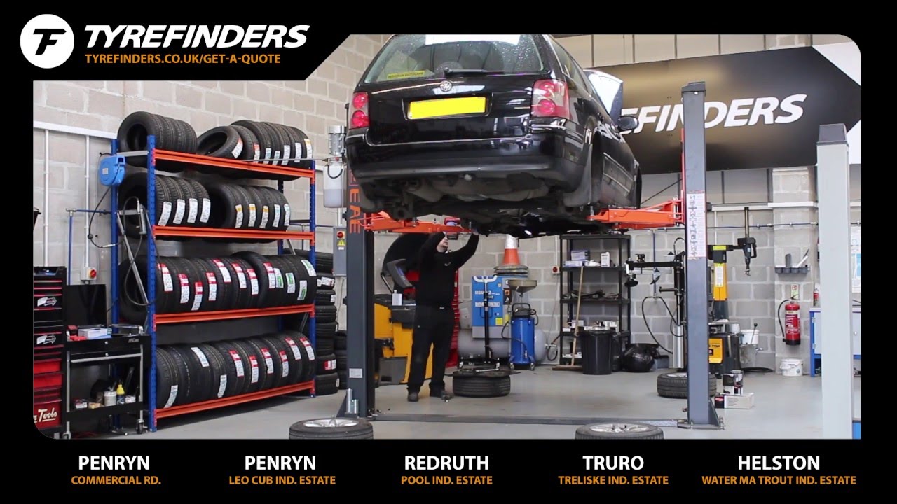 Tyre Finders Cornwall Penryn Redruth Truro & Helston - YouTube