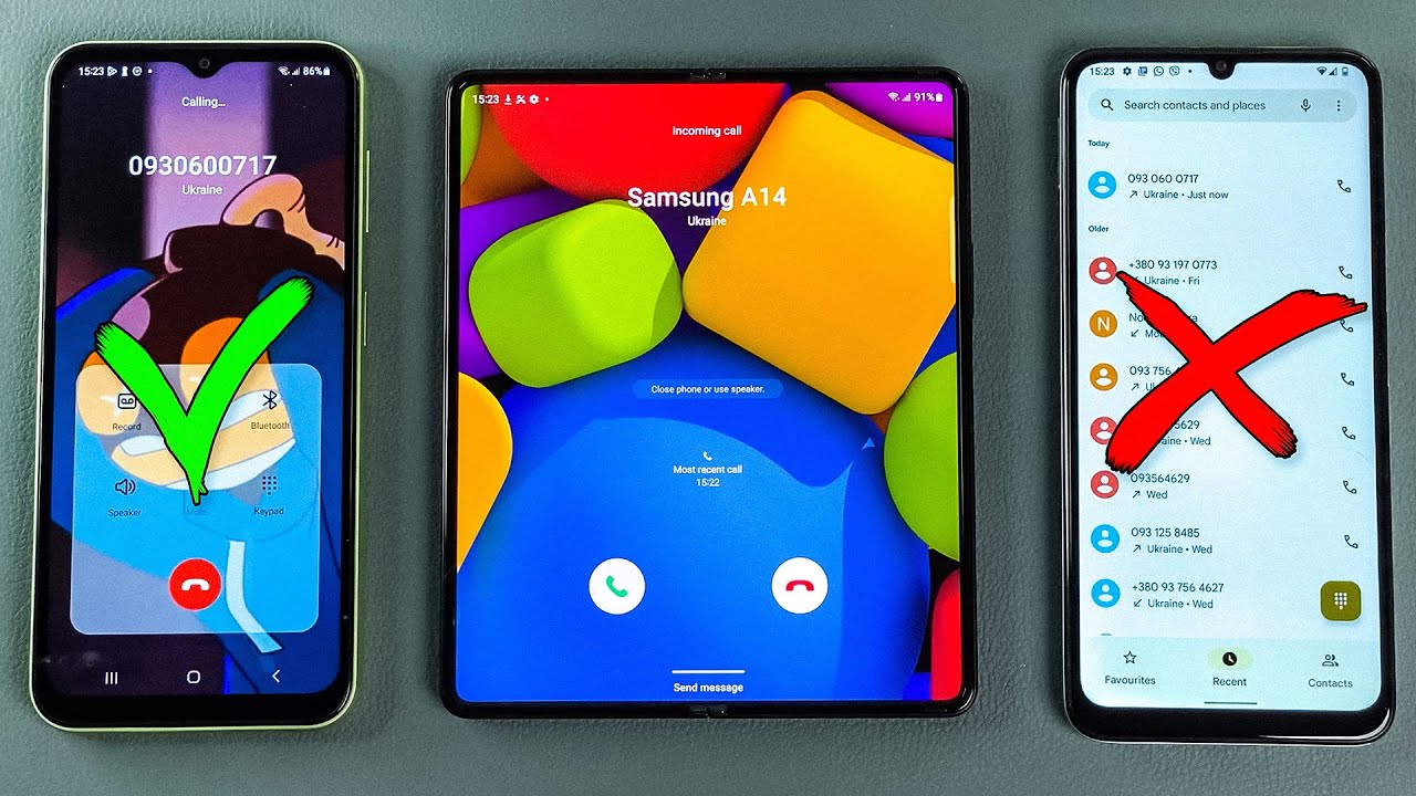 Nokia G31 VS Samsung A14 Who Calling Faster to Samsung Z Fold 3 - YouTube
