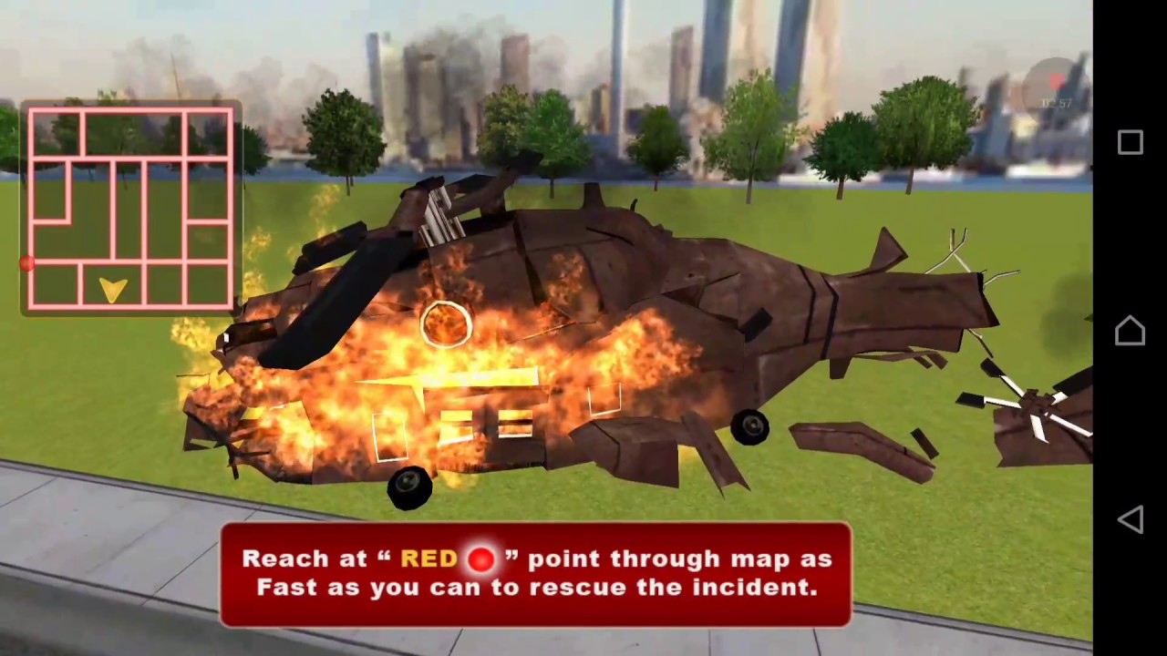Fire Rescue 911 Simulator 3D one of the best games - YouTube