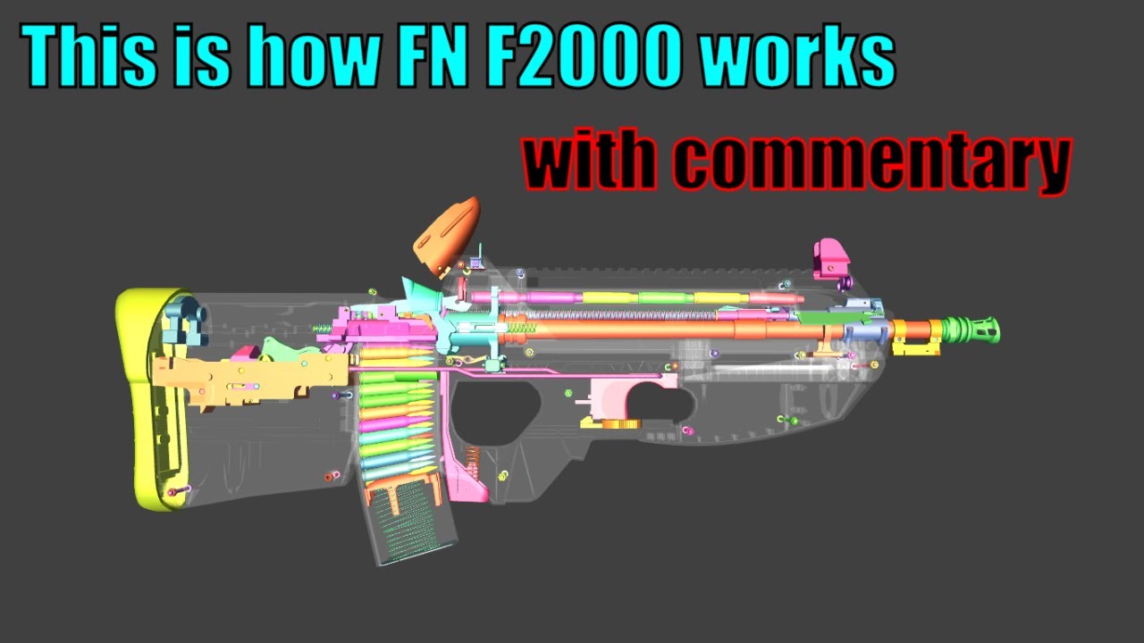 This is how FN F2000 works | WOG | with commentary - YouTube