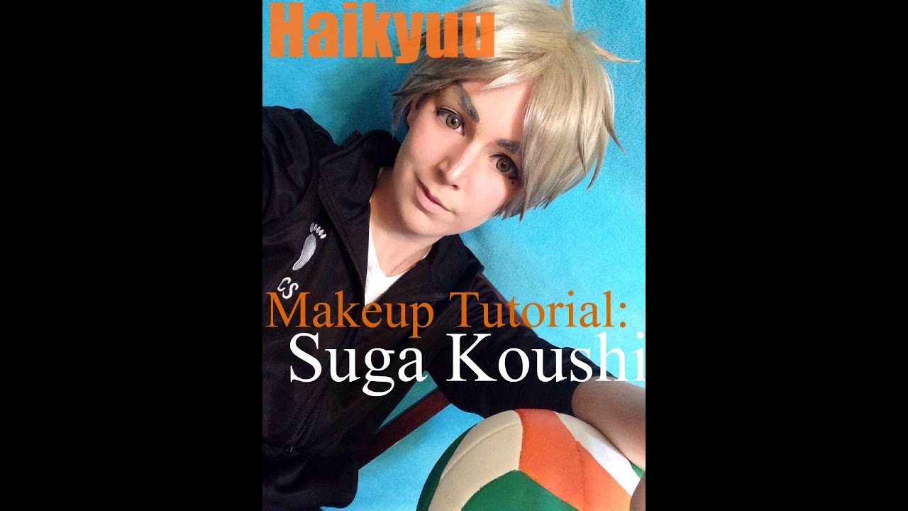Haikyuu!! Suga Makeup Tutorial - YouTube
