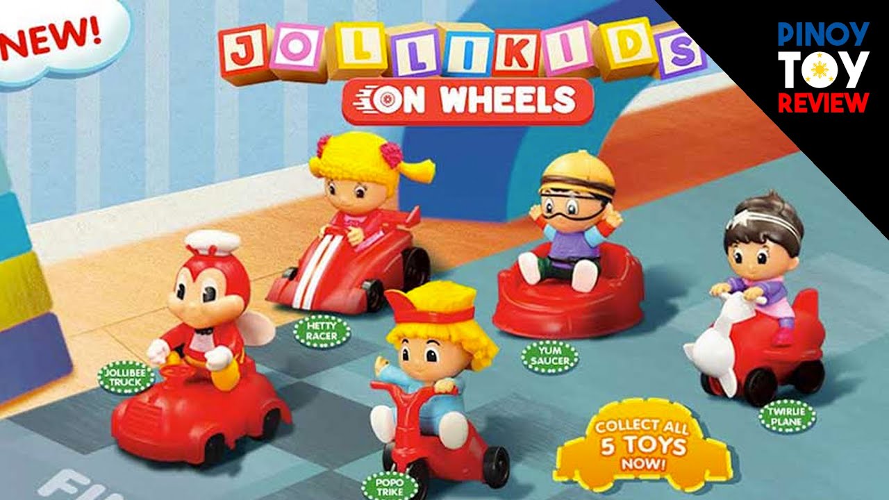 Jollibee February 2023 Kiddie Meal Jollikids on Wheels - YouTube