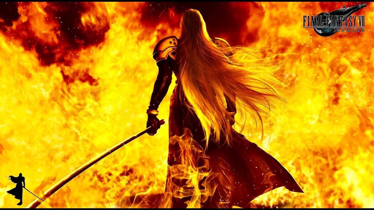 Sephiroth Wallpaper Fire