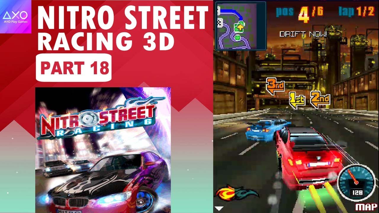 Sirkuit race | Nitro Street Racing 3D | Java Game (Part 18) - YouTube