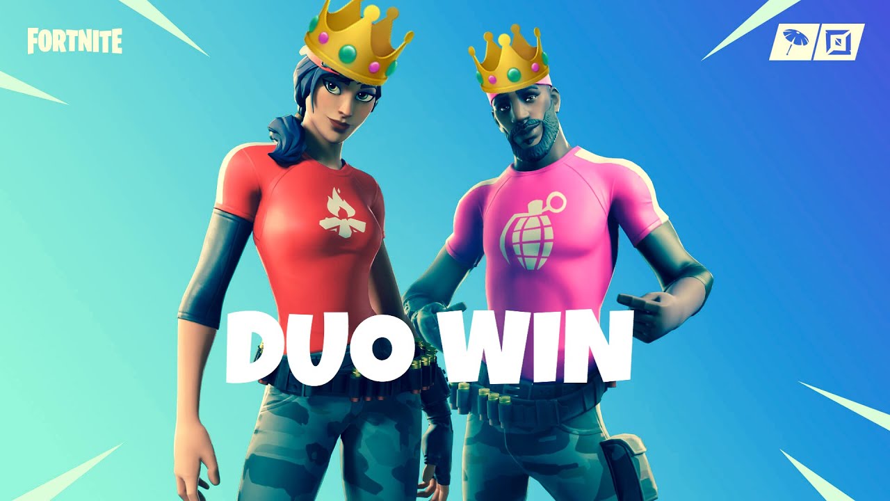 Duo win With the new skins!! - YouTube