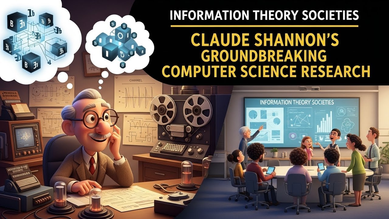 Information theory Societies Claude Shannons Groundbreaking Computer ...