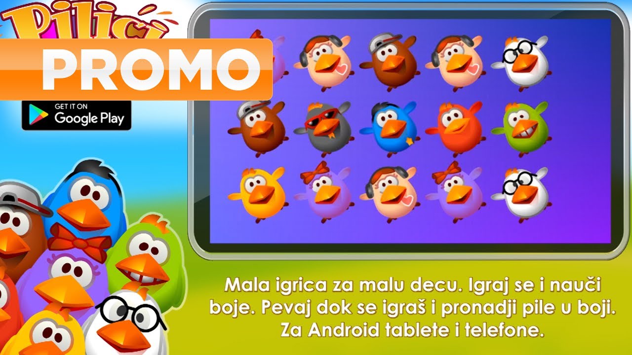 PILICI // PILICI U BOJI // NOVA IGRICA ZA NAJMLADJE // @IDJKids - YouTube