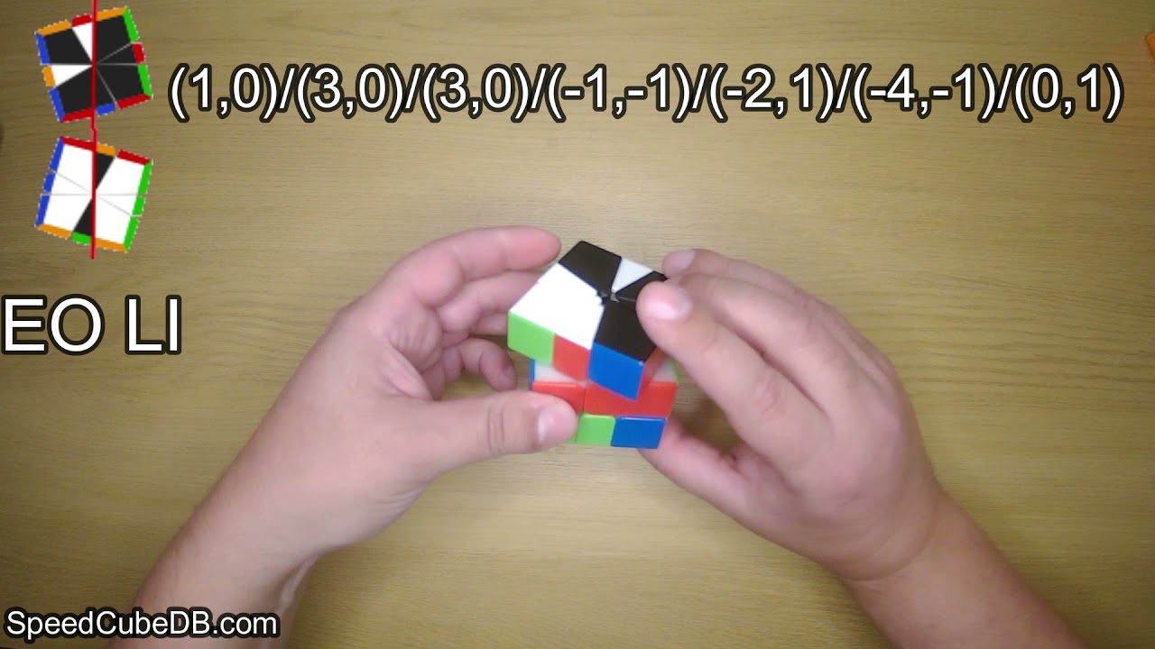 Square1 Algorithms, Edge Orientation (EO) LI - YouTube