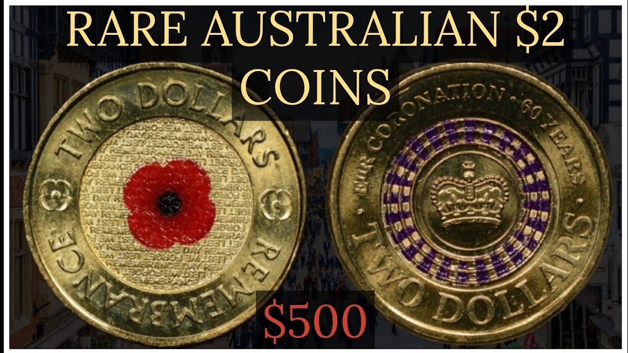Rare Australian $2 Coloured Coins Worth Upto $500 | Hidden Treasures ...