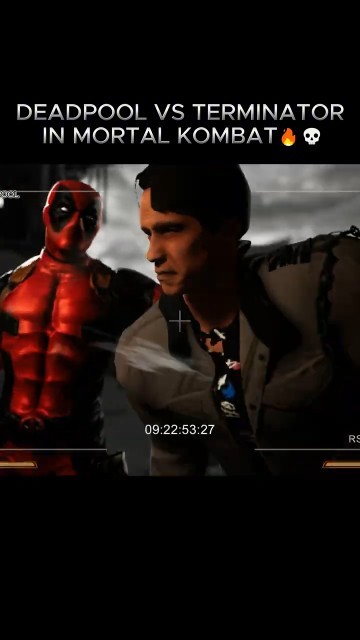 Deadpool vs The Terminator in Mortal Kombat ⚔️ #shorts #mk1 #deadpool # ...