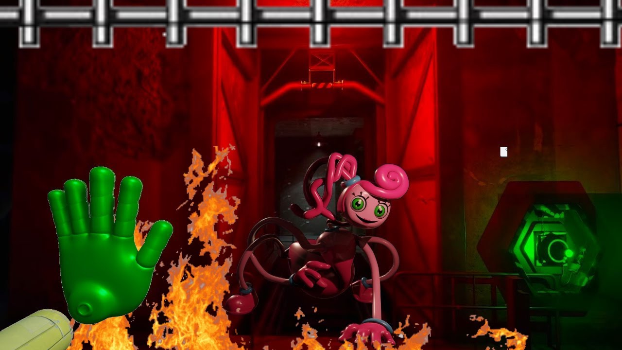 Poppy Playtime GREEN HAND from chapter 2. - YouTube