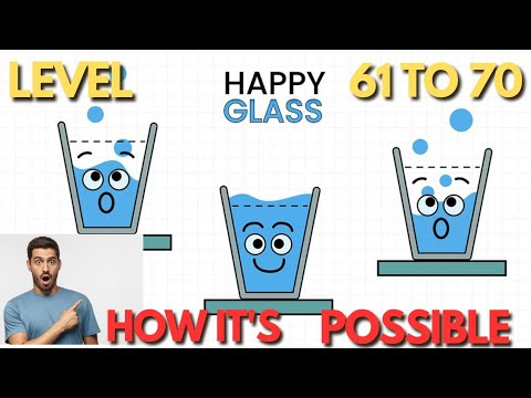"Mastering Happy Glass: Levels 60-70 Complete with All Stars!"😱 - YouTube