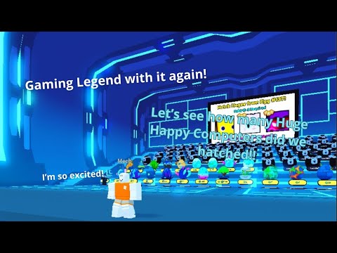 Pet Simulator 99 | Checking how many Huge Happy Computers i got! - YouTube