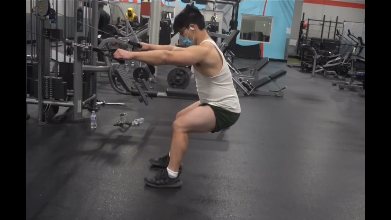 Cable Squat to Row - YouTube