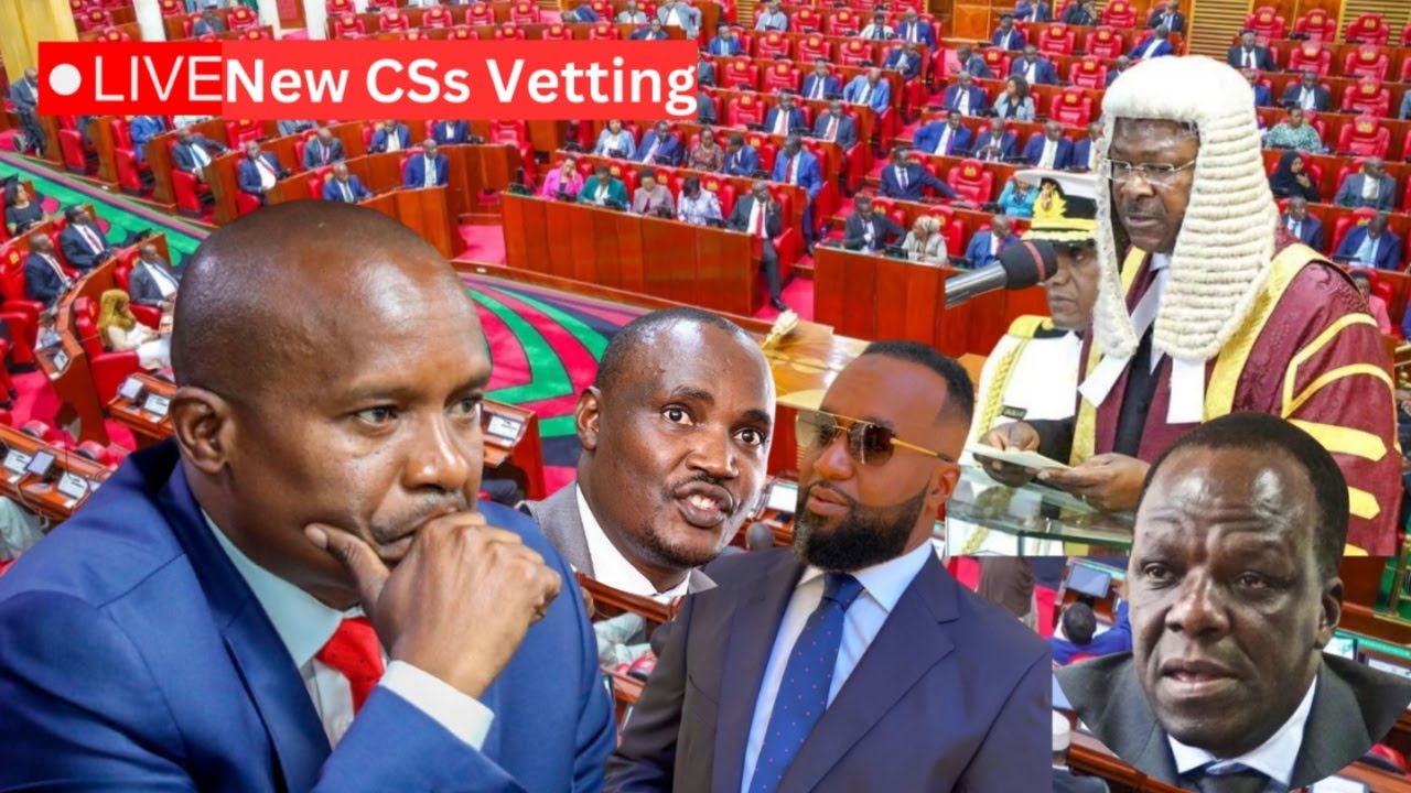 LIVE: CABINET VETTING AS MPs REJECT THEM IN PARLIAMENT - YouTube
