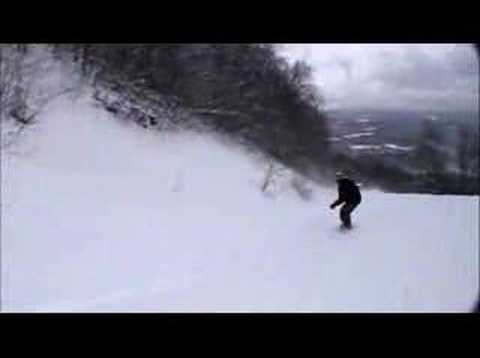 MAGIC MOUNTAIN VERMONT - POWDER DAY - 2/10/08 - YouTube