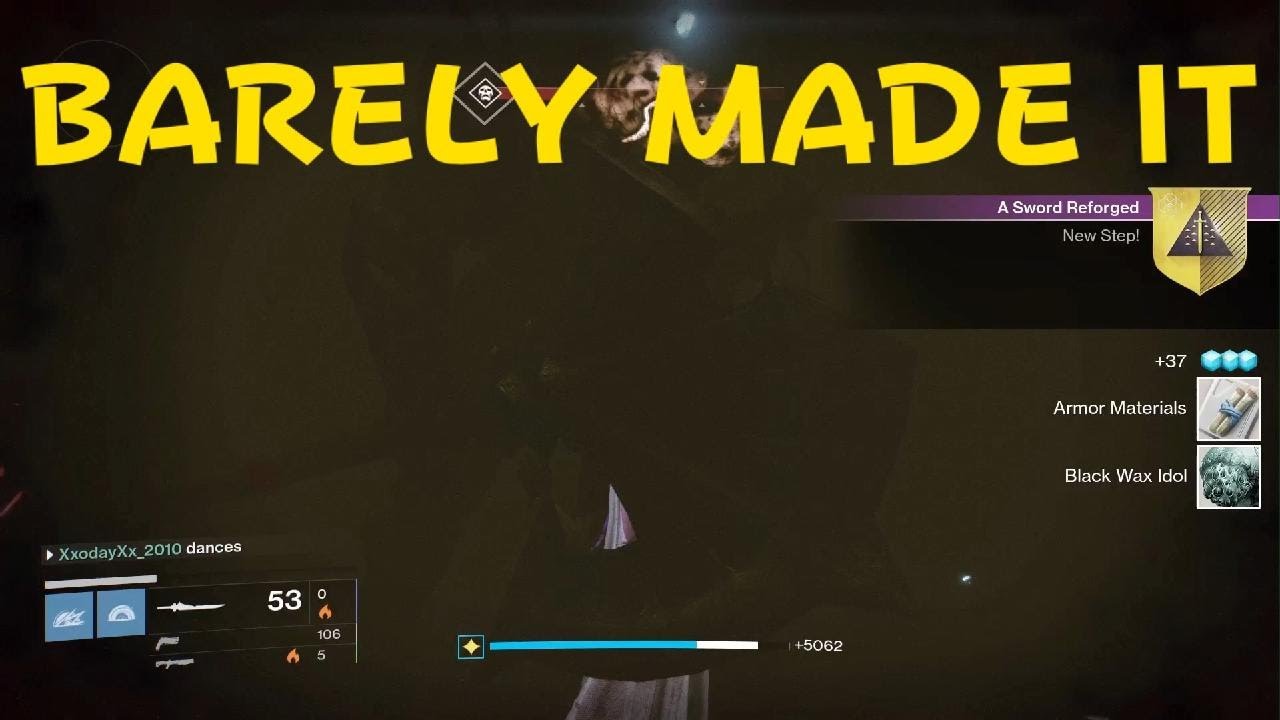 Destiny - Void exotic sword quest - YouTube