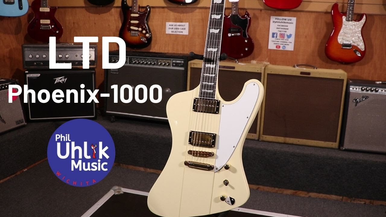 LTD Deluxe Phoenix-1000 - Phil Uhlik Music Demo - YouTube