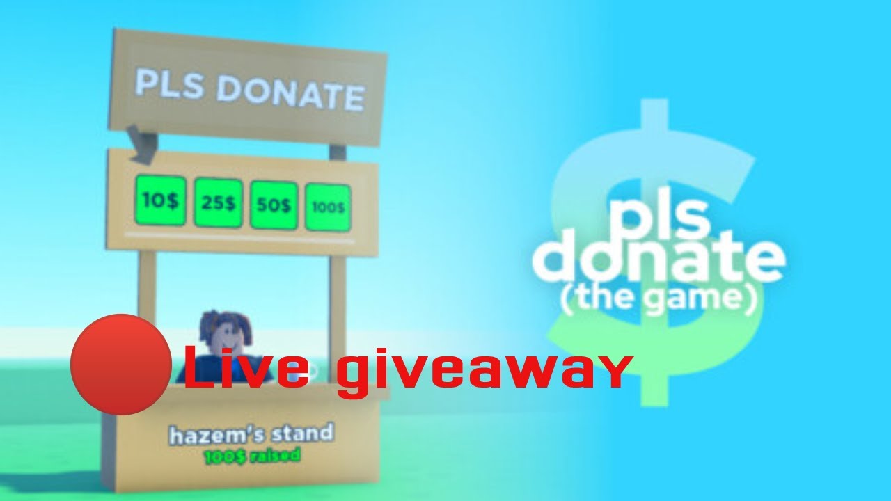 🔴LIVE🔴 Donating to viewers on pls donate - YouTube