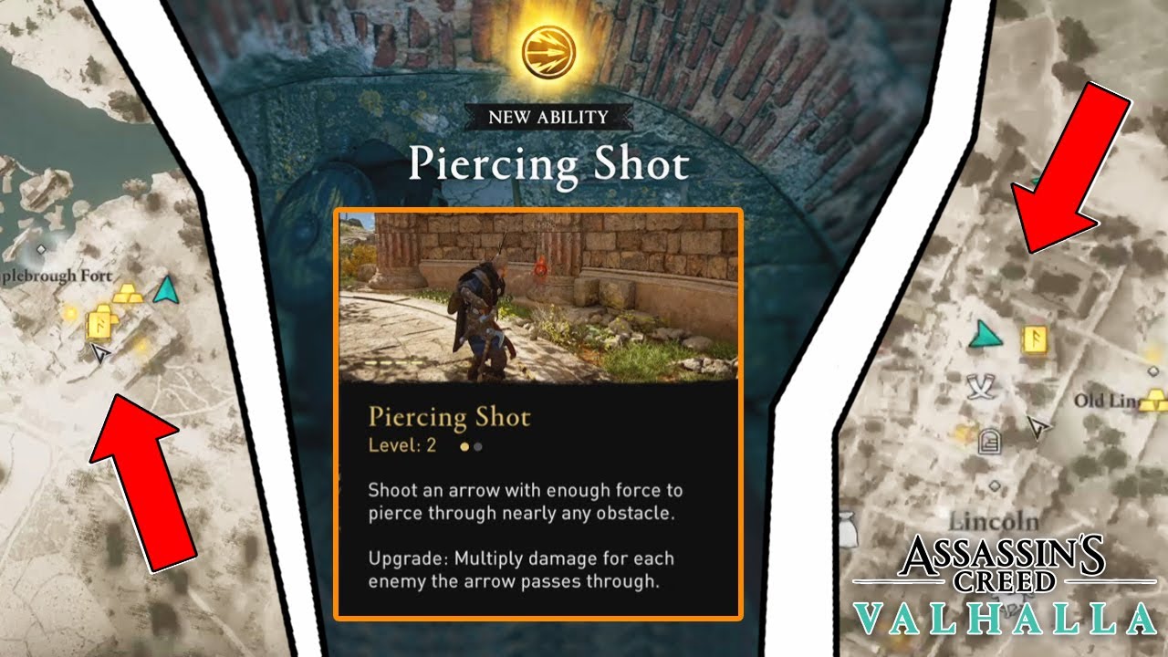 Both Piercing Shot Ability Location Guide - Assassin's Creed: Valhalla ...