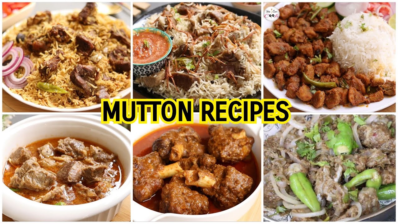 BAKRA EID SPECIAL MUTTON RECIPES by (YES I CAN COOK) - YouTube