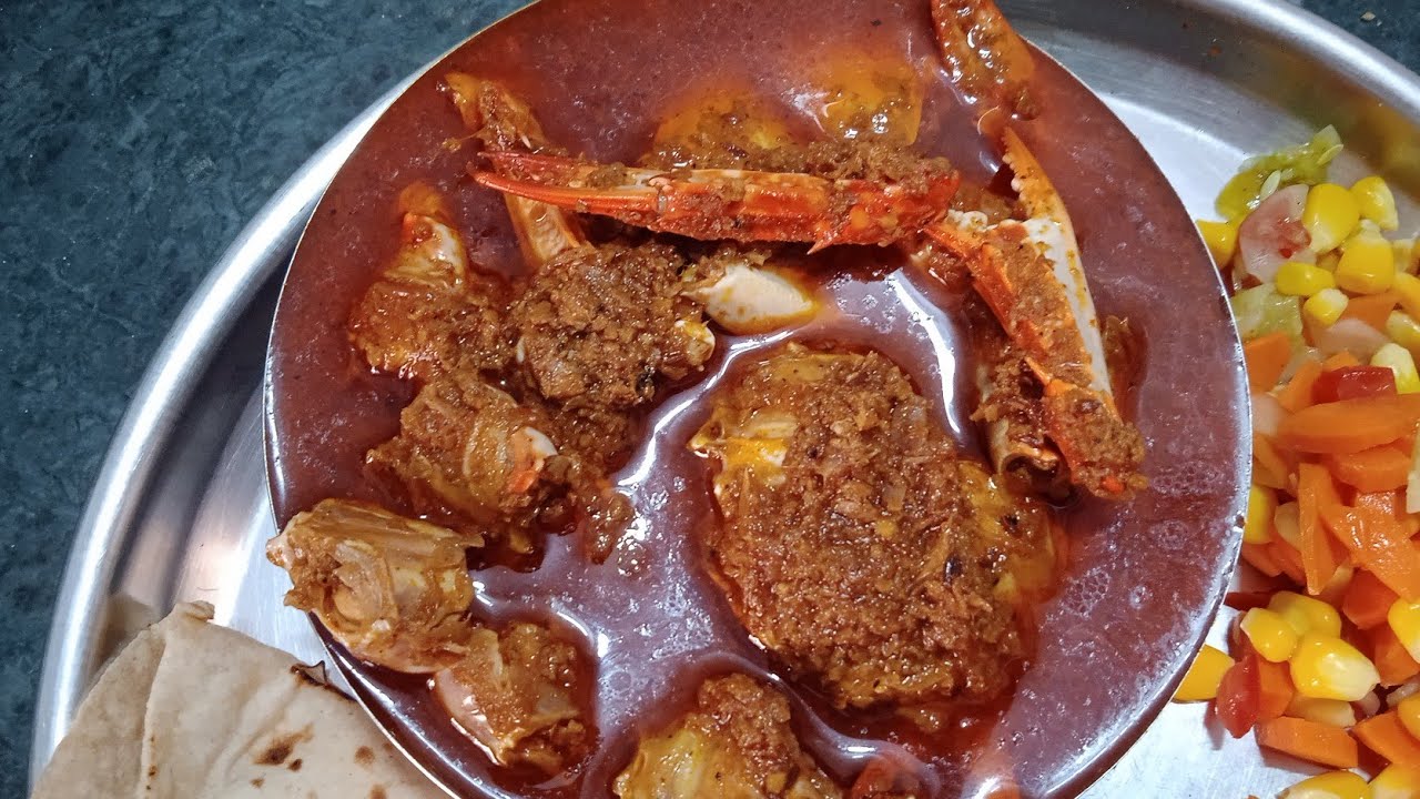 khekada masala kaise banaye | खेकडा मसाला | crab curry recipe | केकड़ा ...