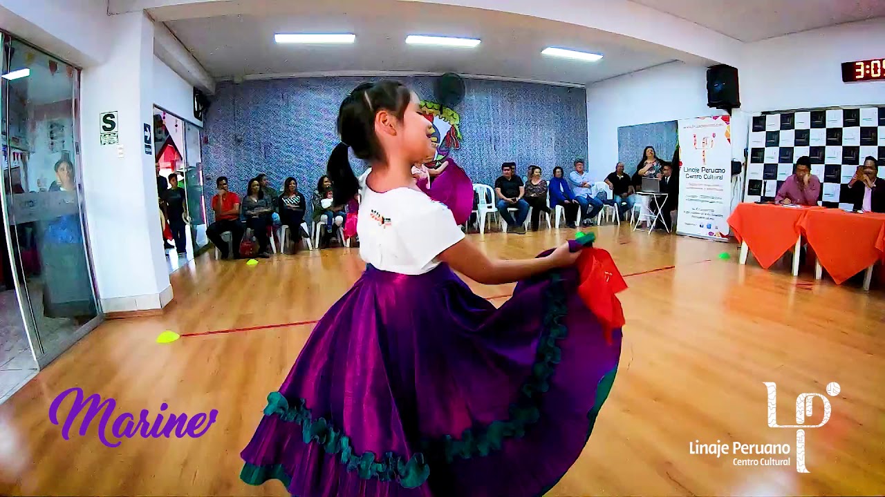 Marinera niños - Linaje Peruano - YouTube
