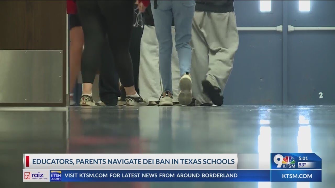 Students, educators navigate DEI ban in Texas schools - YouTube