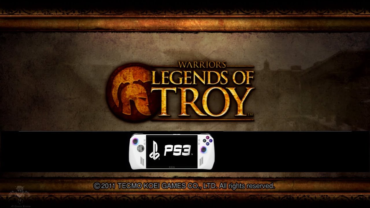 Warriors: Legends of Troy ★ PlayStation 3 Game {{playable}} List ( RPCS3 - ASUS ROG ALLY) - YouTube