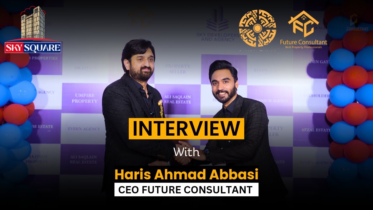 Interview with Haris Ahmad Abbasi, CEO of Future Consultant, at the Pre-Launch Event of Sky ...