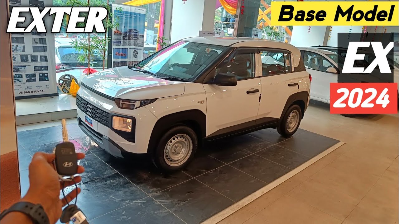 Hyundai Exter Base Model Ex 2024 ️| मात्र ₹ 6.13 लाख में Hyundai Exter ...
