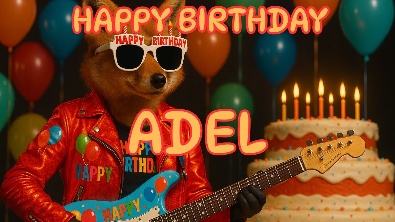 Happy Birthday Adel - YouTube