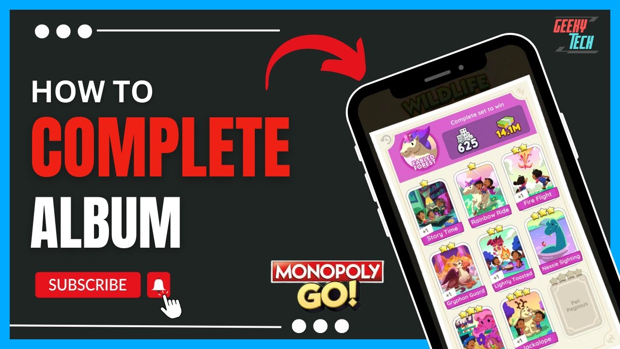 How To Complete Album in Monopoly GO ! - YouTube