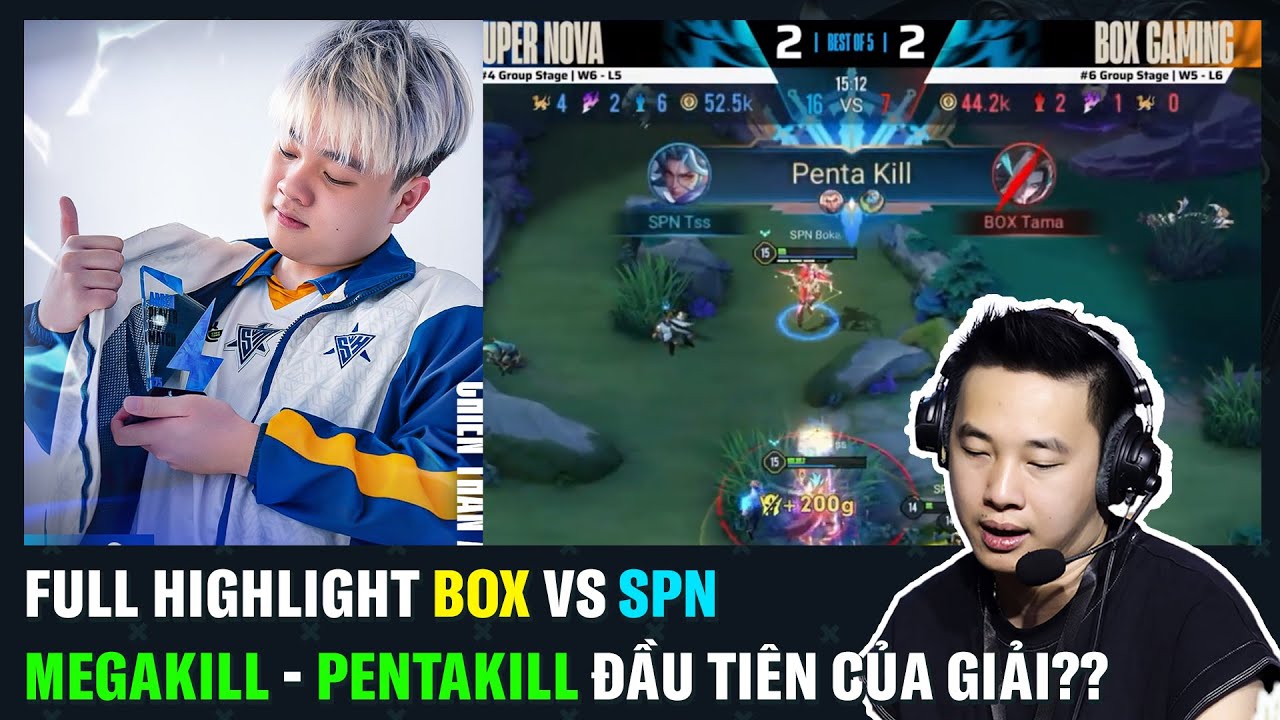 Full Highlight BOX vs SPN: Mega Kill Đầu Tiên Của Mùa Giải - Billow ...
