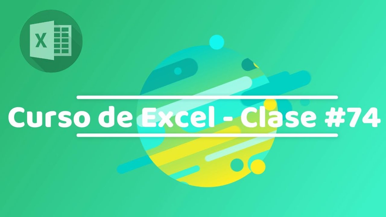 Curso Excel - Clase 74: Función CONCATENAR (CONCAT) - YouTube