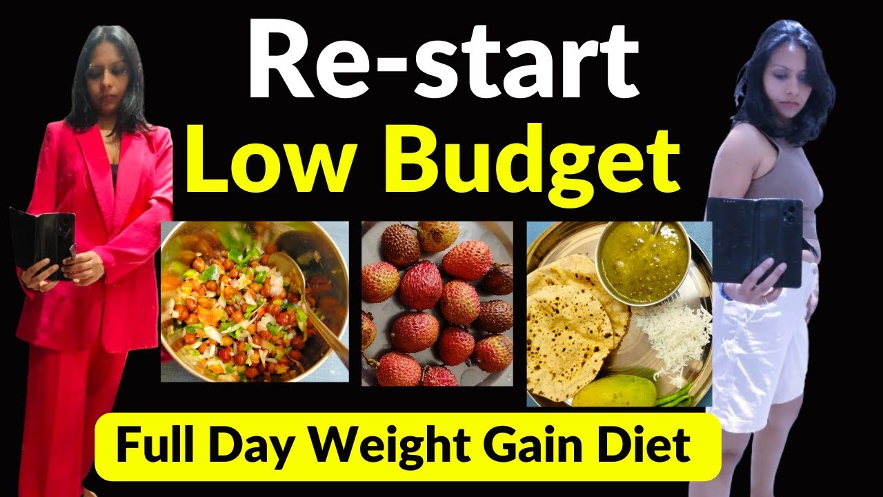 Low Budget Weight gain diet plan || Summer weight gain diet || फिर से ...